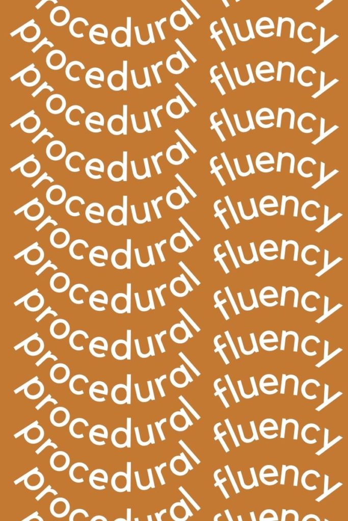 Mini Math Chat Math Procedural Fluency Mona Math