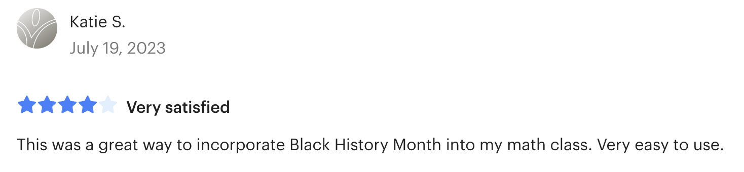 Black history 365 – Mona Math